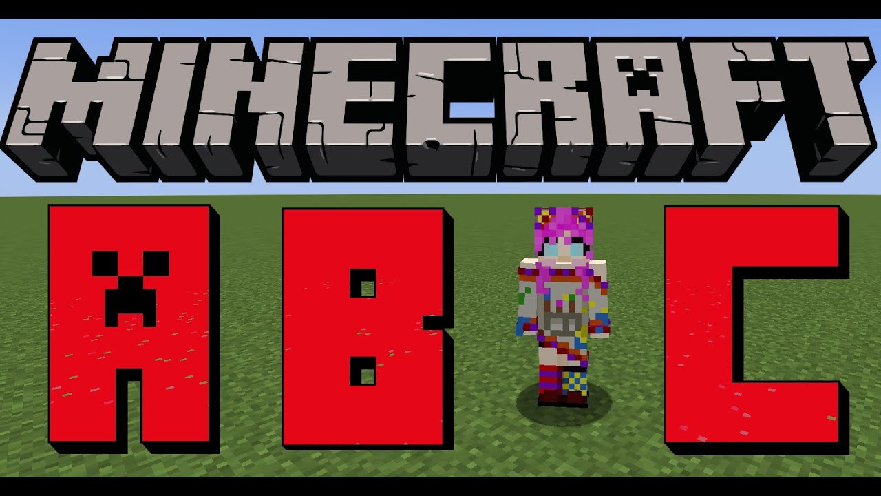 Minecraft ABC alfabet - YouTube