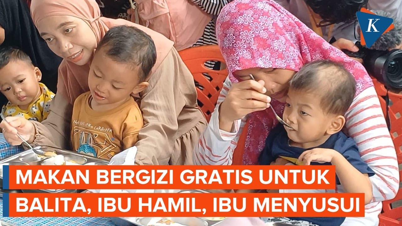 Hari Pertama MBG untuk Balita, Ibu Hamil dan Ibu Menyusui - YouTube