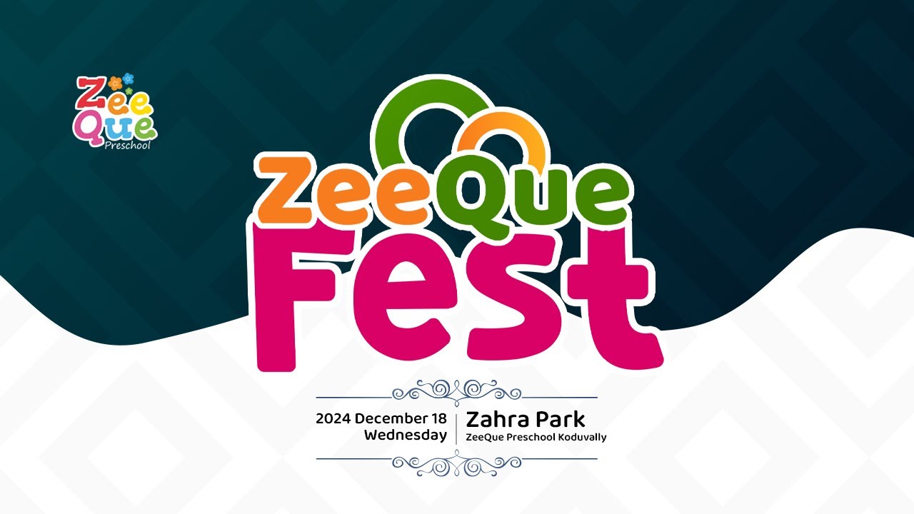 ZEEQUE FEST || ZAHRA PARK KODUVALLY - YouTube
