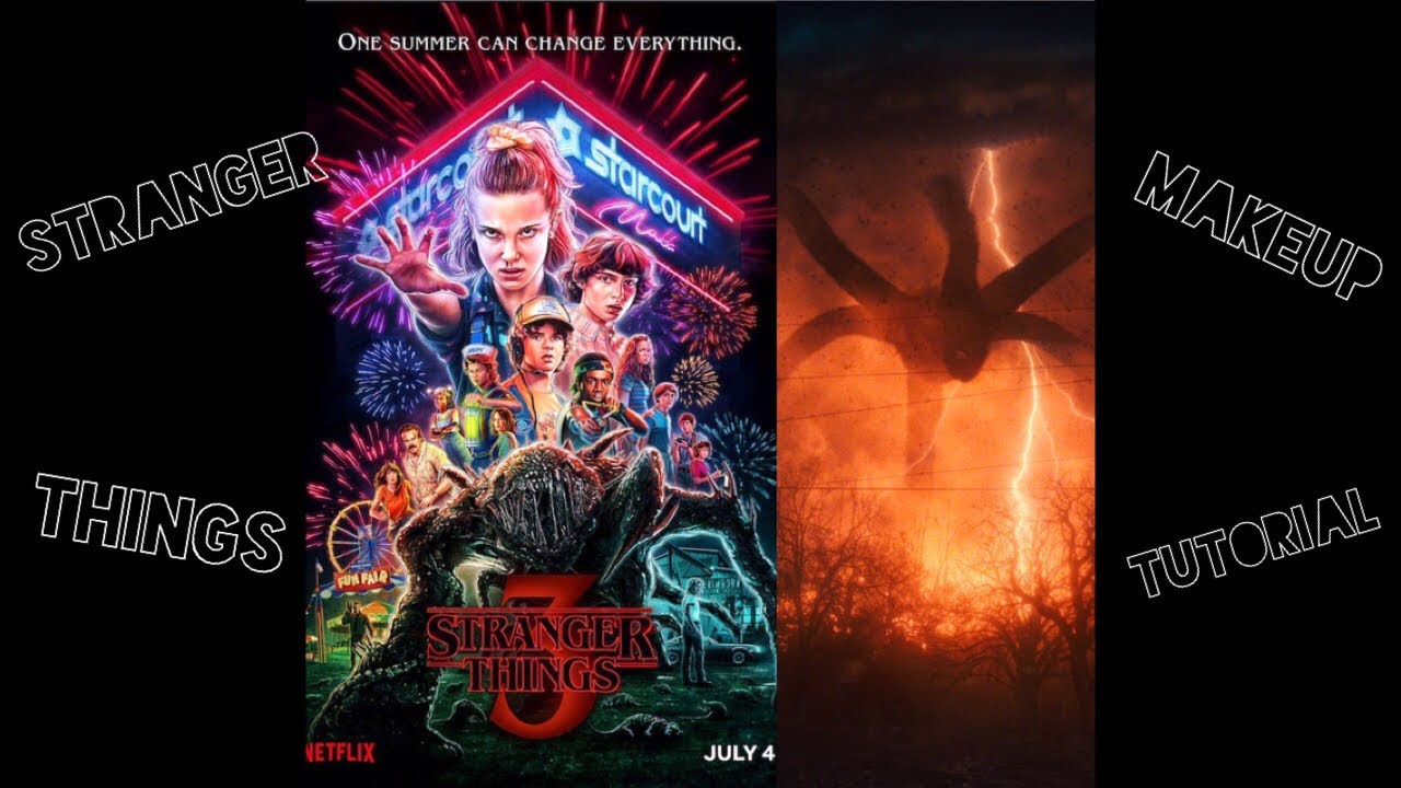 HAPPY STRANGER THINGS DAY!!! (Stranger Things Makeup Tutorial) - YouTube