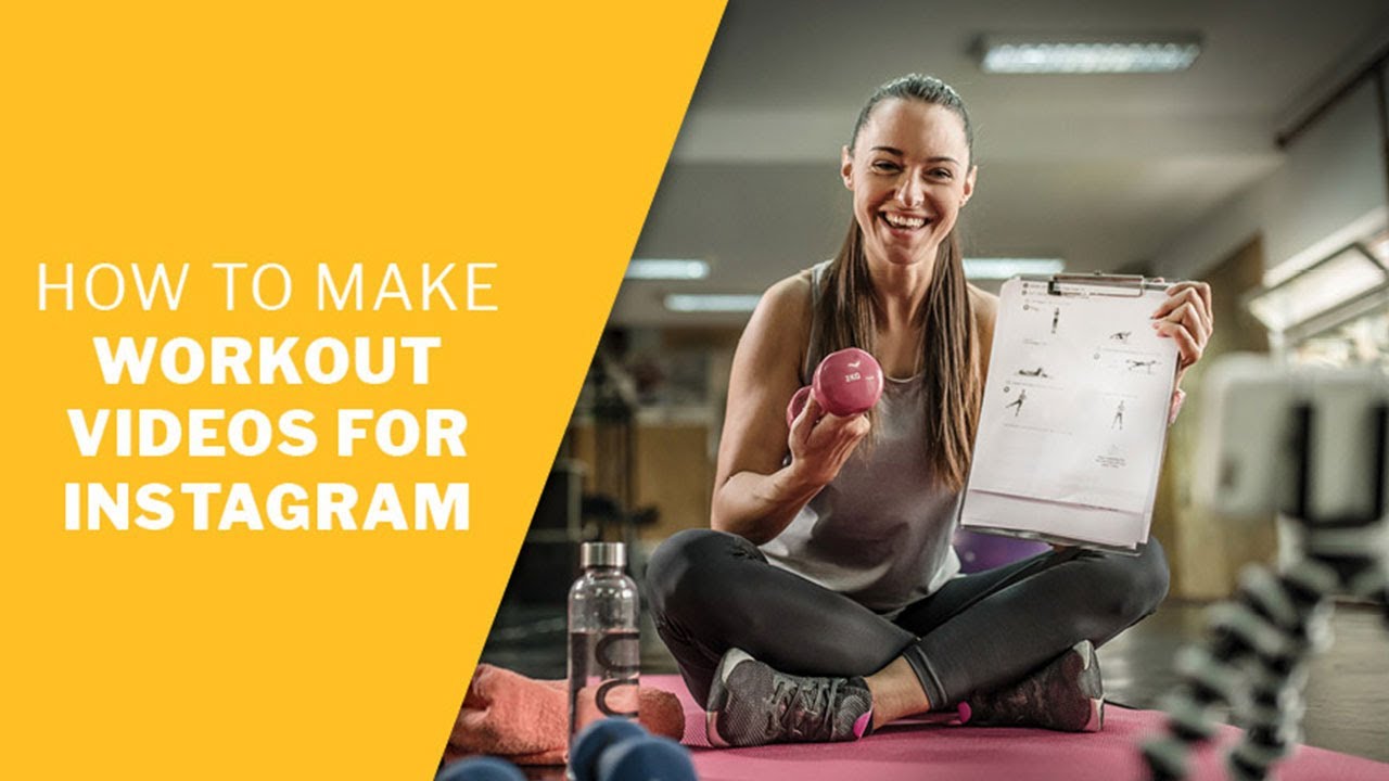 How to Make Workout Videos for Instagram - YouTube