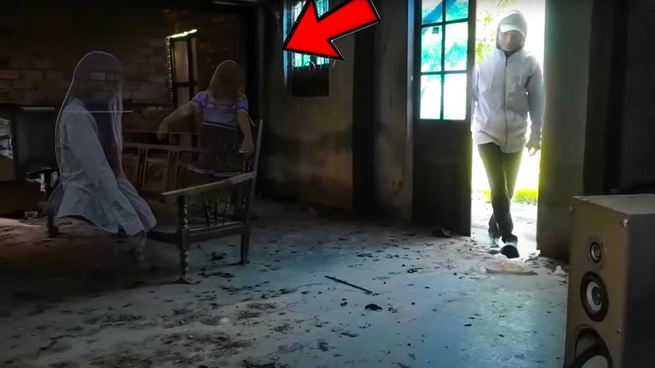 SHOCKING: Ghost Mother & Son Are Happy When We Help Clean Up Abandoned House - Cleaning & Mowing ...