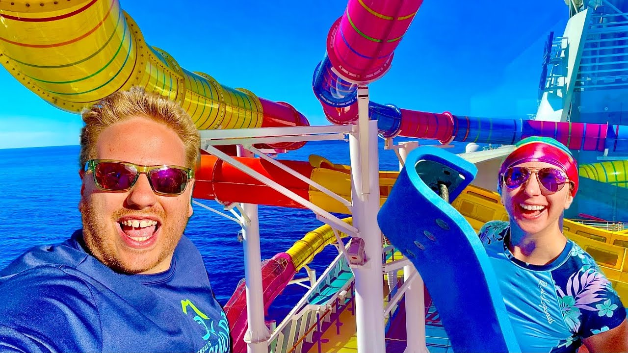 Enjoying the Best Waterslides at Sea & More Fun Onboard Navigator of ...