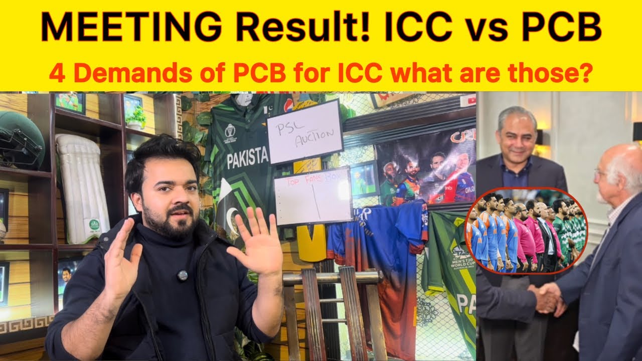 Meeting Result kya aya ICC vs PCB 4 Massive demands by PCB | ICC ...
