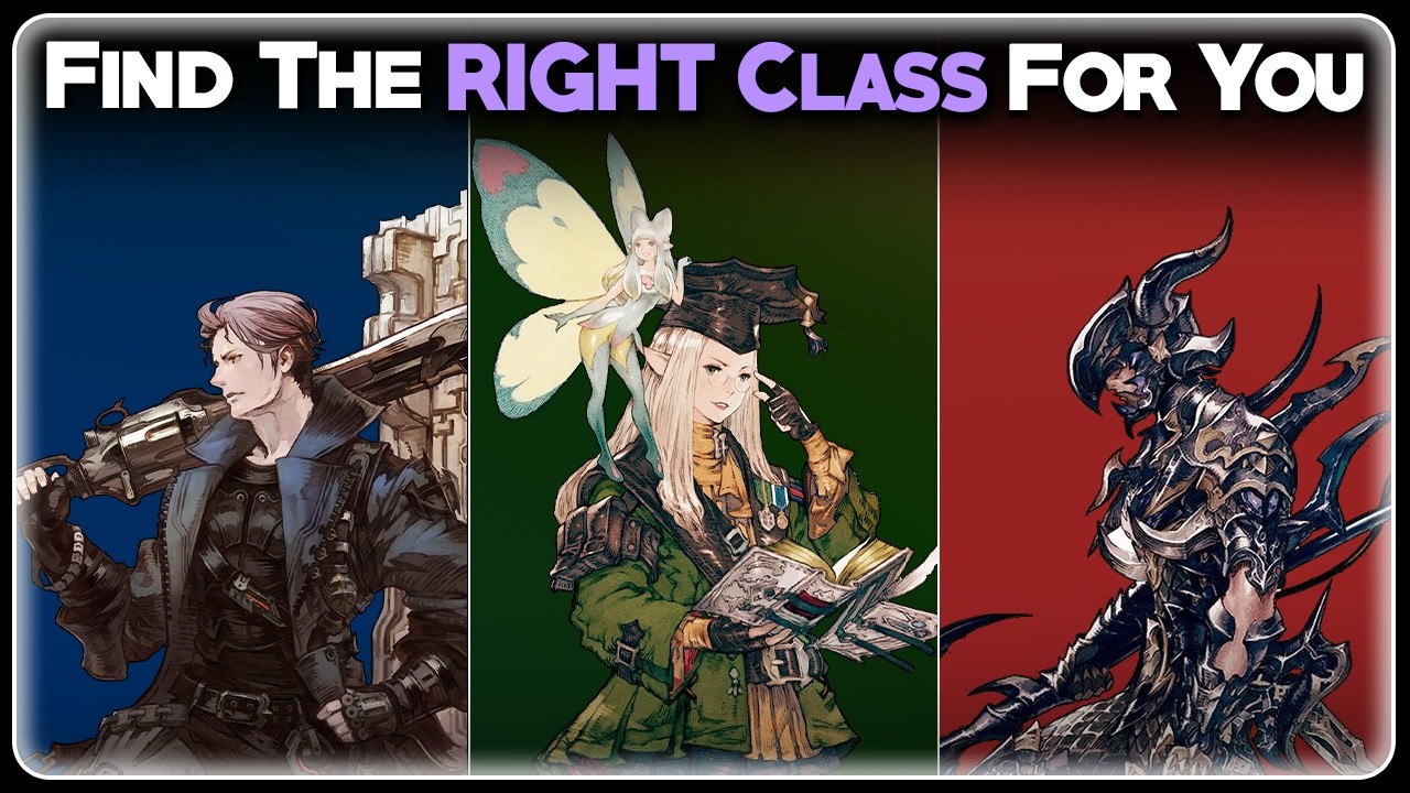 [FFXIV] Find The Right Class Class / Job For YOU! - YouTube