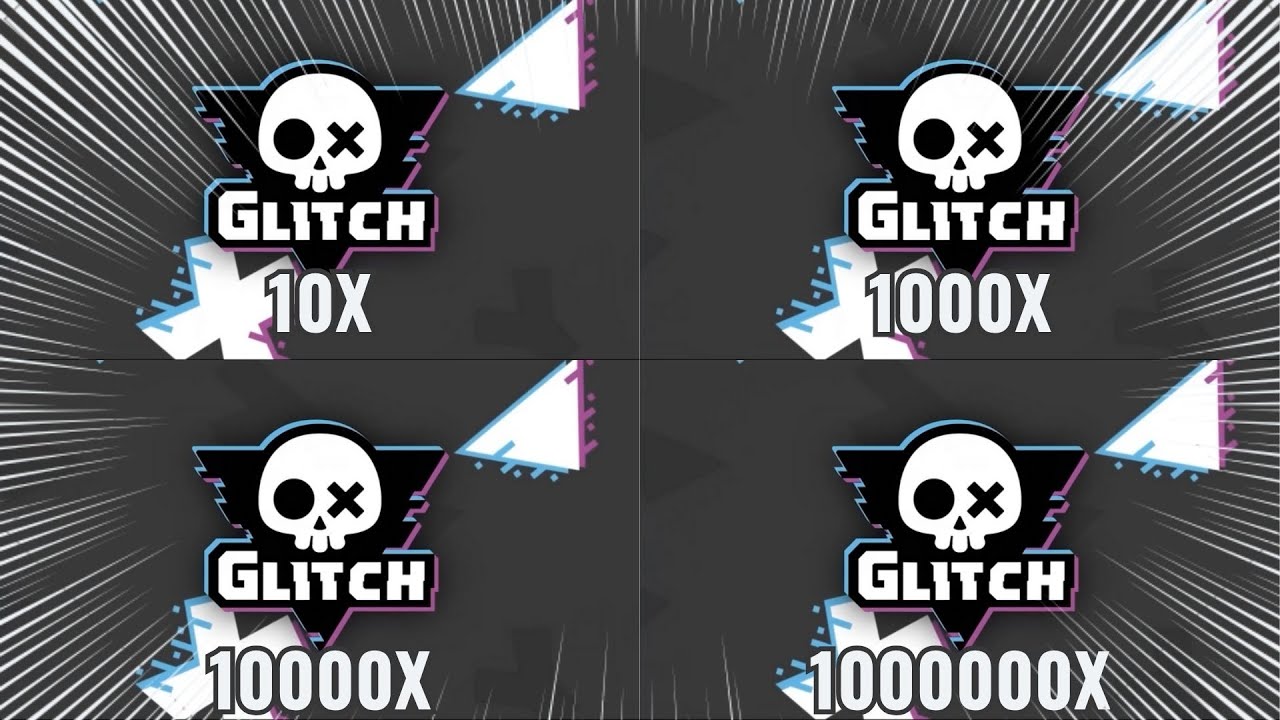 Glitch Productions Intro Getting 1000000X Fast - YouTube