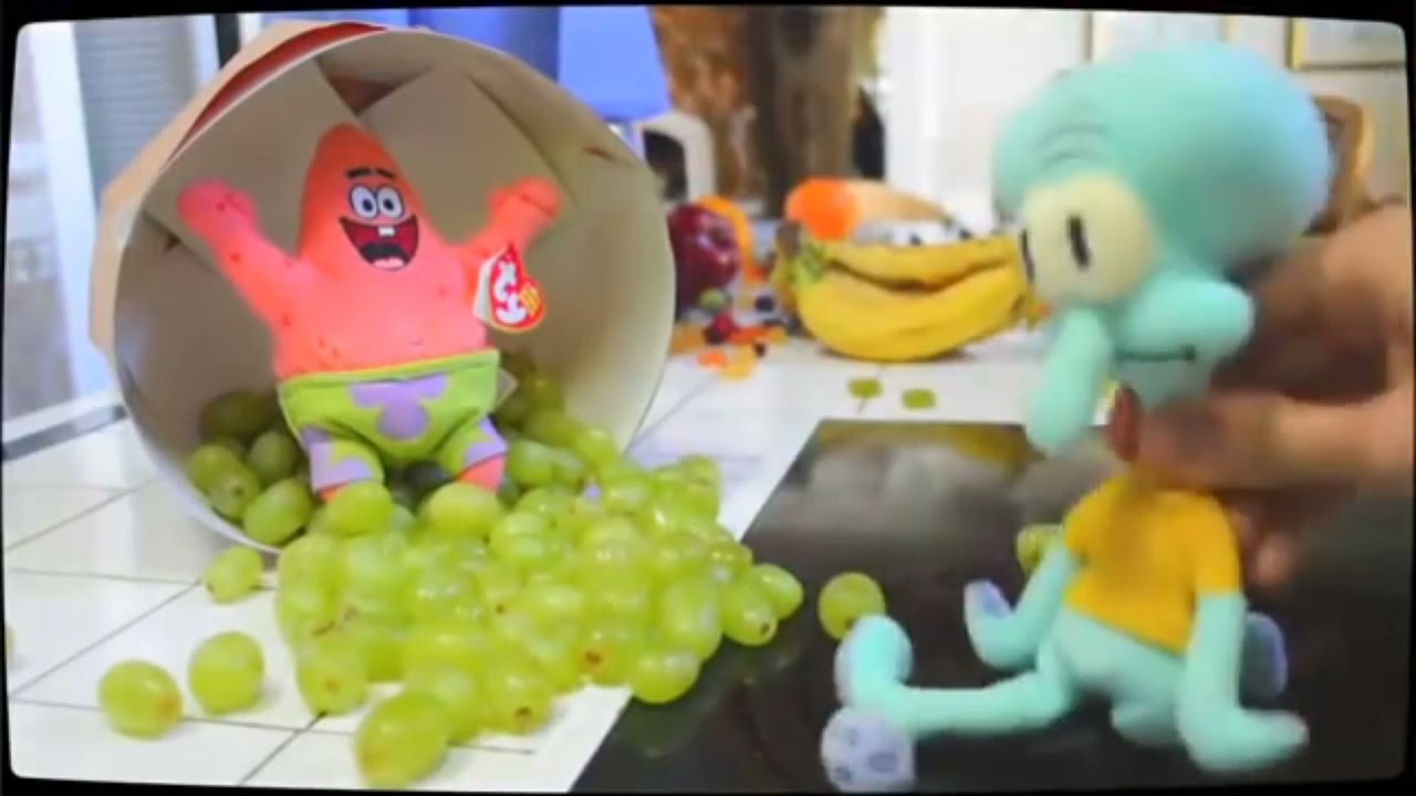 SpongeBob SquarePants Fruit Snacks - FCCD Speed up - YouTube