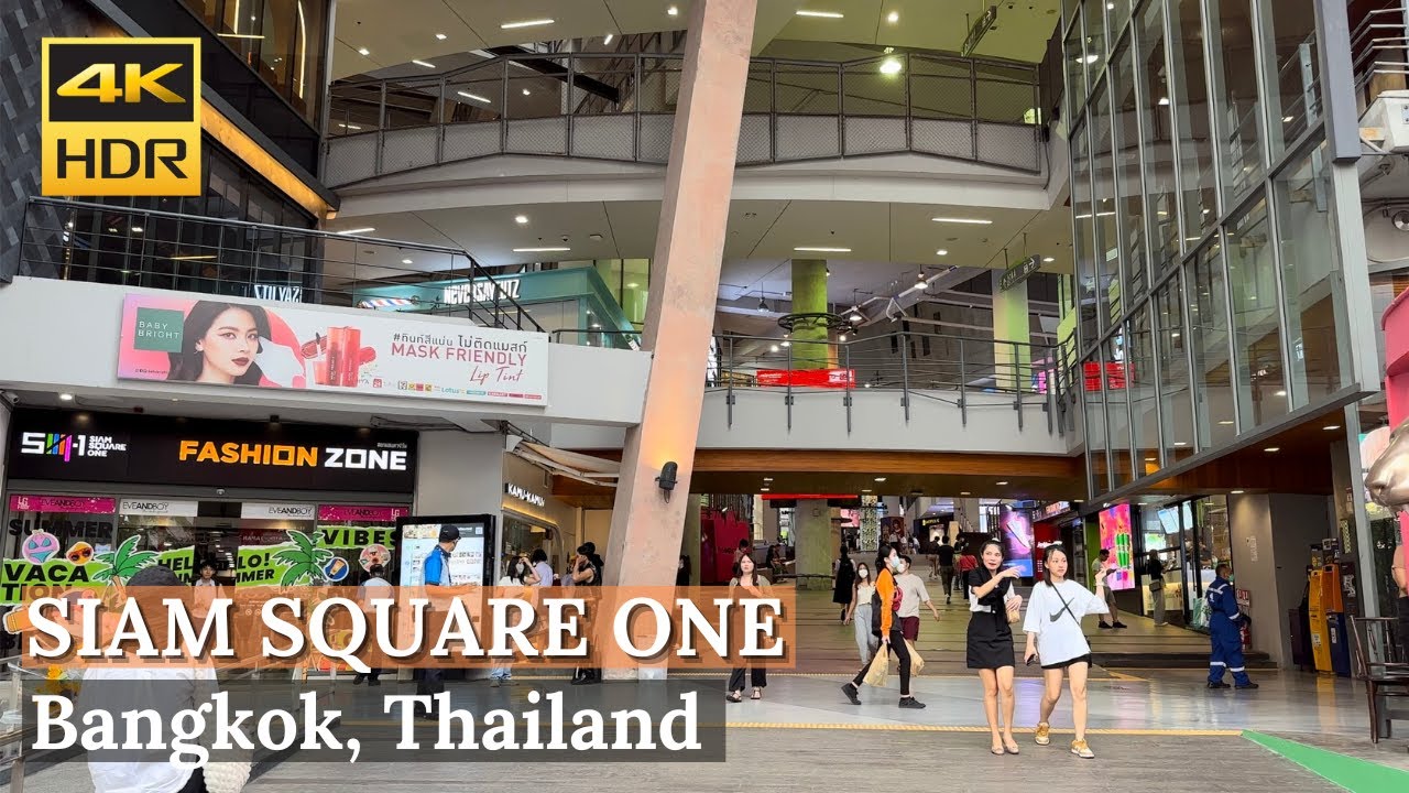 [BANGKOK] Siam Square One "Exploring the Vibrant Charm of Shopping and Lifestyle"| Thailand [4K ...