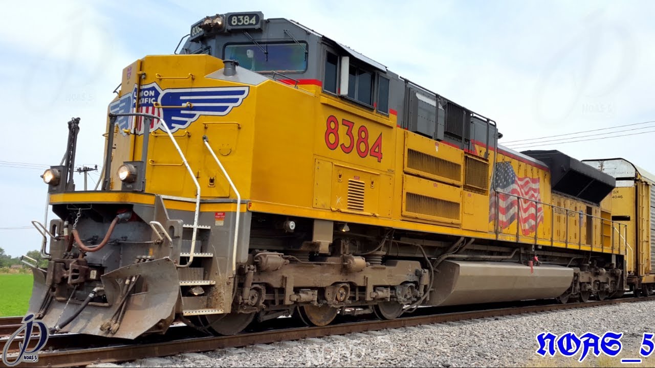 Union Pacific 8384 SD70ACe en León, Guanajuato. México NOAS_5 - YouTube
