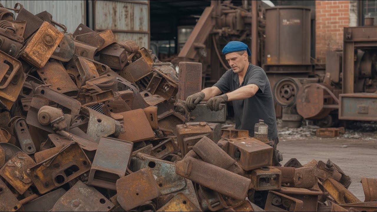 Incredible Factory Process of Manufacturing Grill Plates From Metal ...