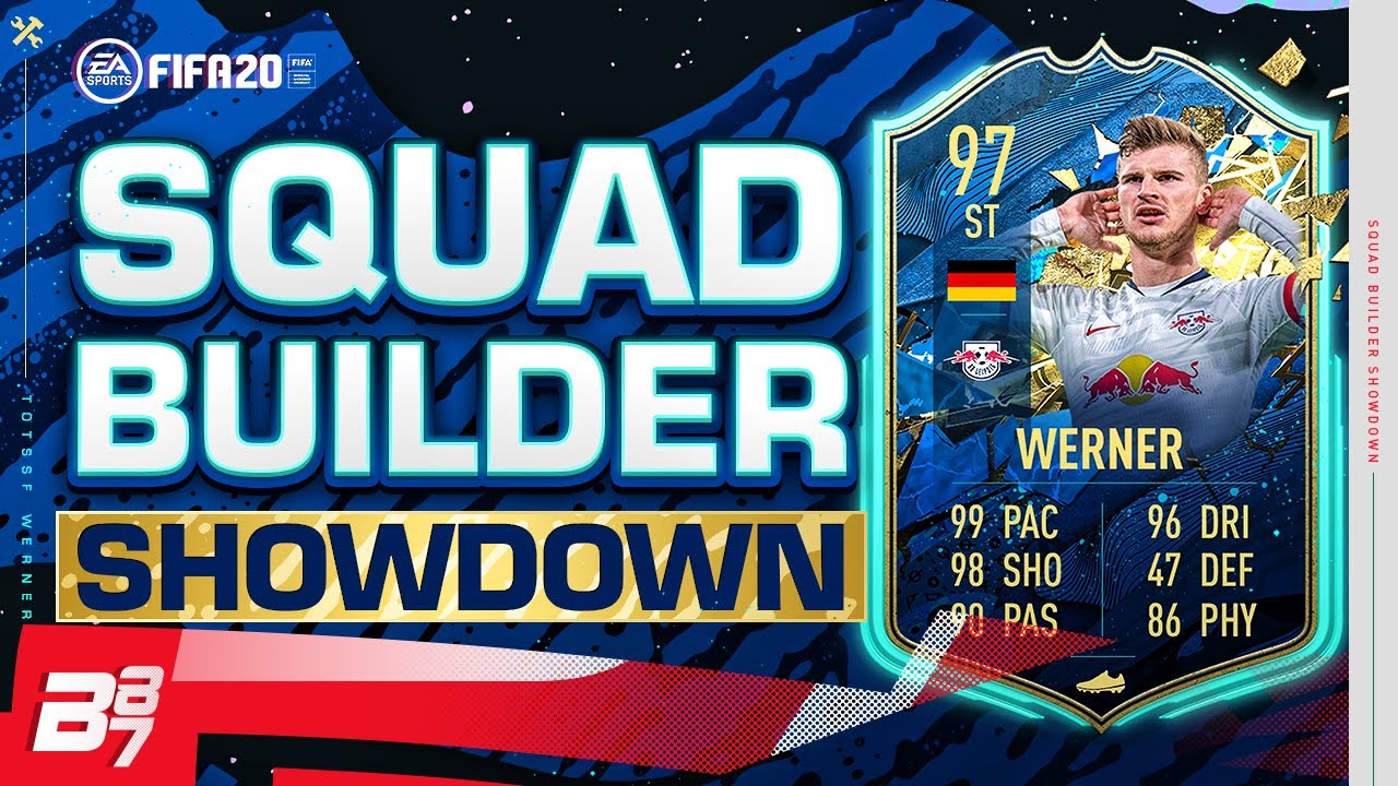 TOTS WERNER SQUADBUILDER SHOWDOWN VS AJ3! | FIFA 20 ULTIMATE TEAM - YouTube