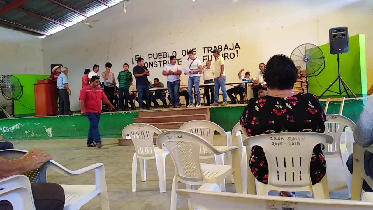 JUNTA CASA EJIDAL 02 - 02 - 2020 - SAN PEDRO BUENAVISTA, CHIAPAS ...