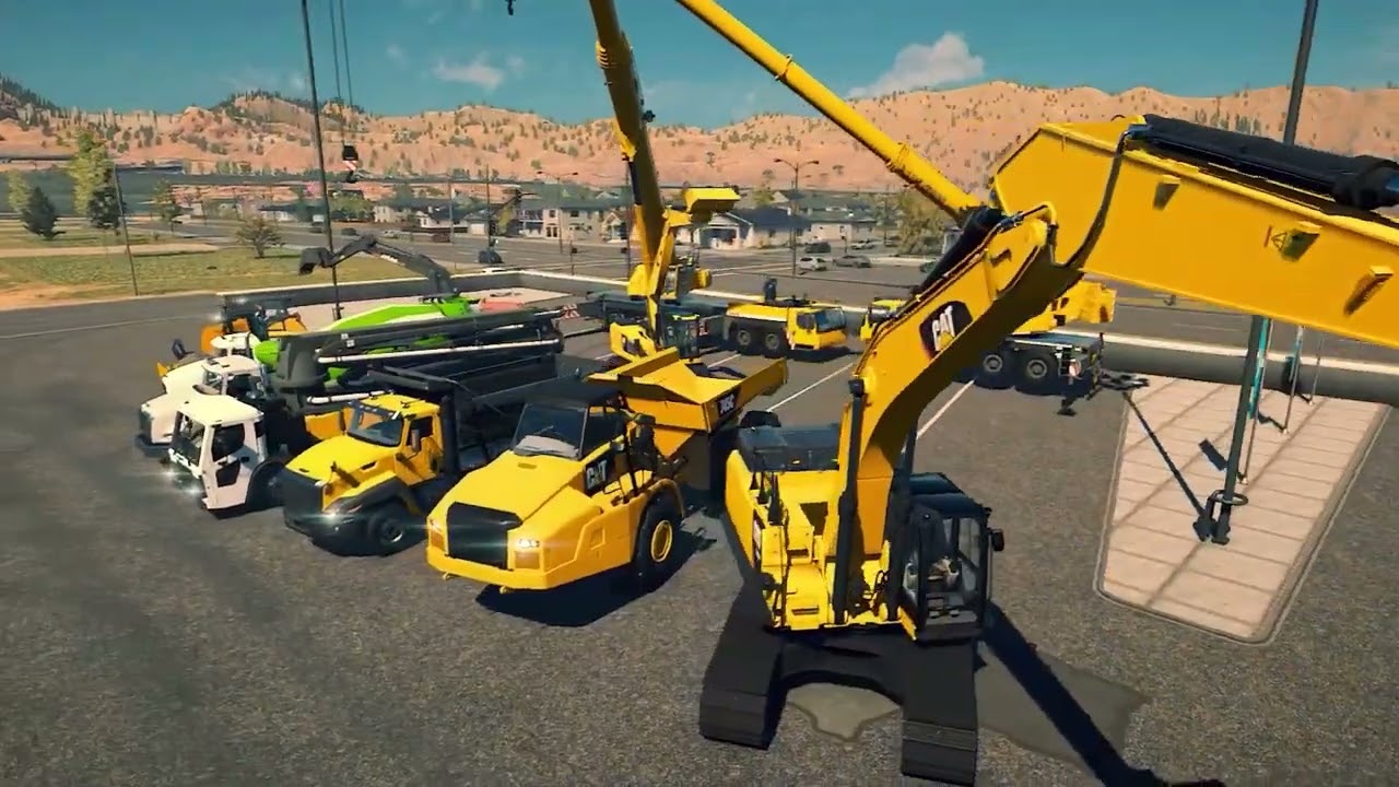 Construction Simulator - Announcement Trailer | PS5 & PS4 - YouTube