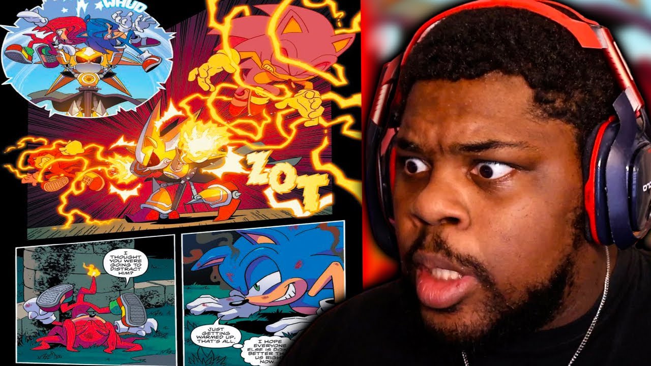 NEO METAL SONIC IS EGGMAN?! (New Sonic Fan Reacts to Sonic IDW Comic ...