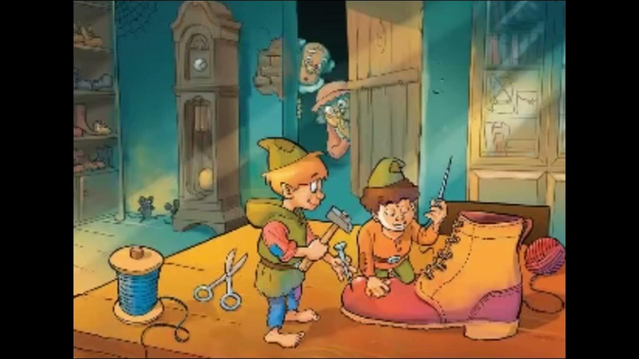 Cuentos Infantiles - el zapatero y los duendes - YouTube