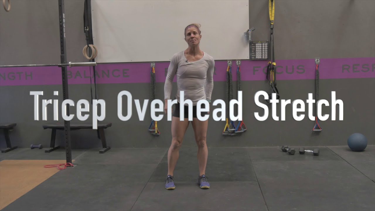 Tricep Overhead Stretch - YouTube