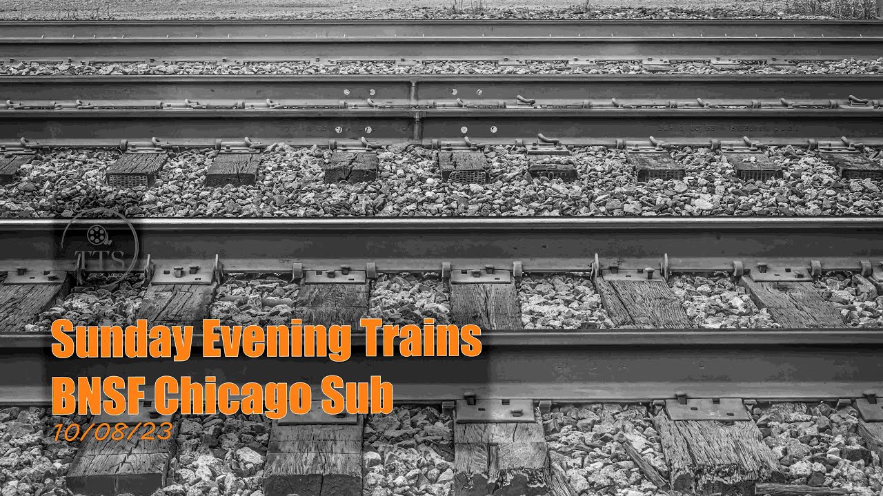 Sunday Evening Trains on the BNSF Racetrack - YouTube