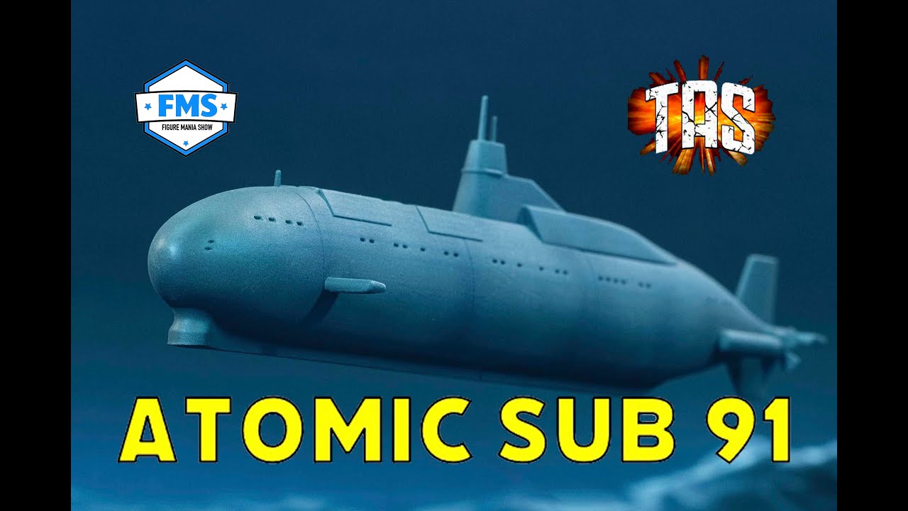 Atomic Sub 91 by Articulation Series Review #godzilla #shmonsterarts #hiyatoys - YouTube