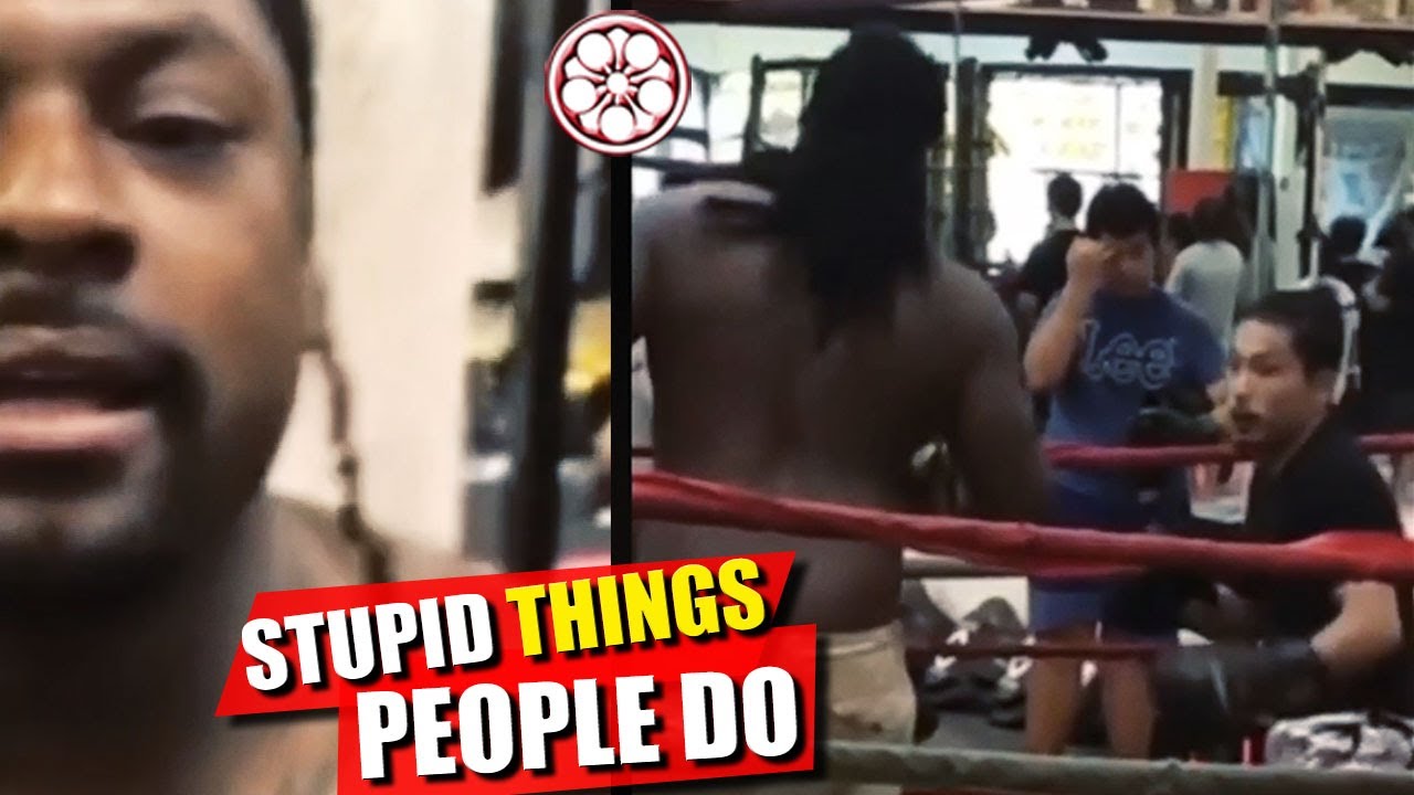 UNTRAINED GUY Challenges SMALLEST FIGHTER... Fake Tough Guys Get ...