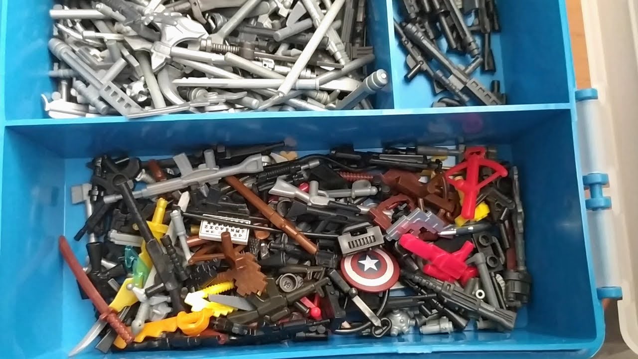 lego weapons toys - YouTube