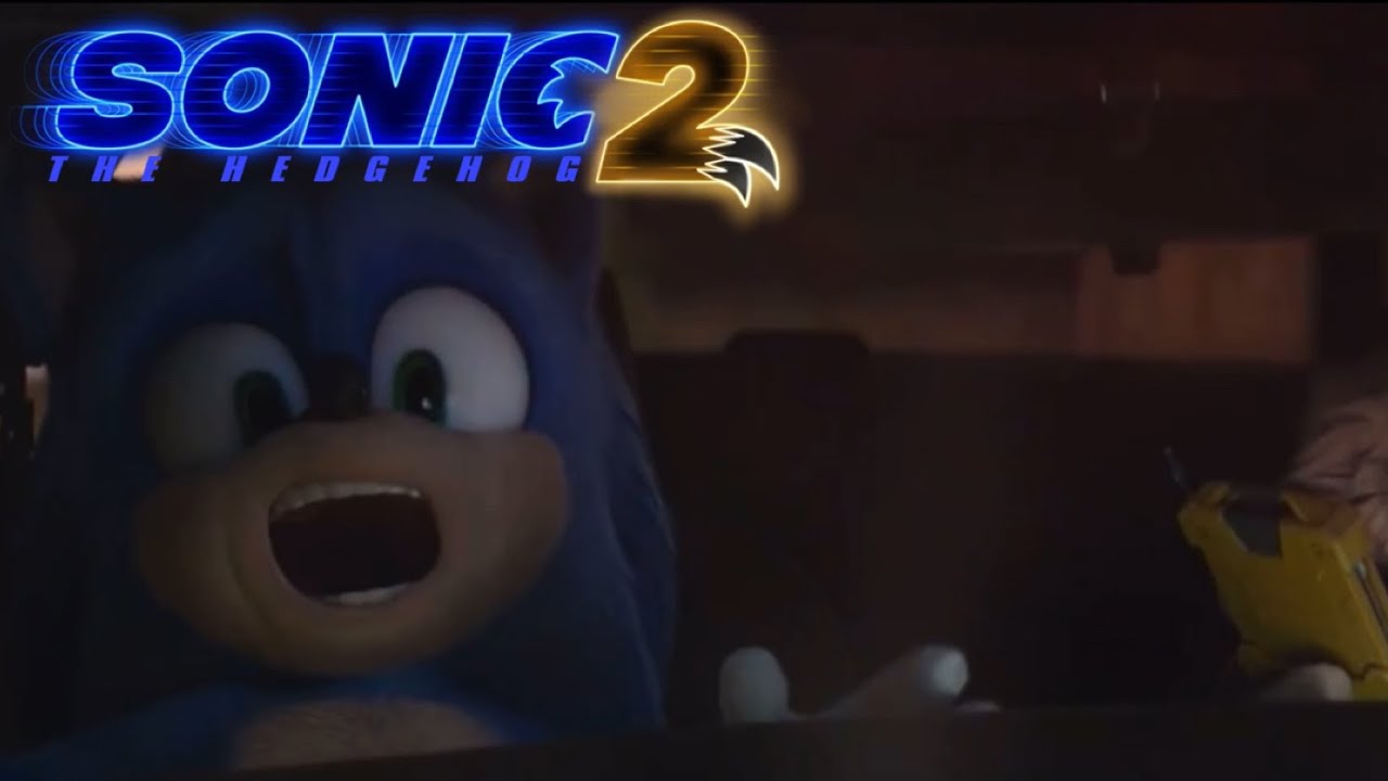 Sonic the hedgehog 2(2022)-car chase Scene HD - YouTube
