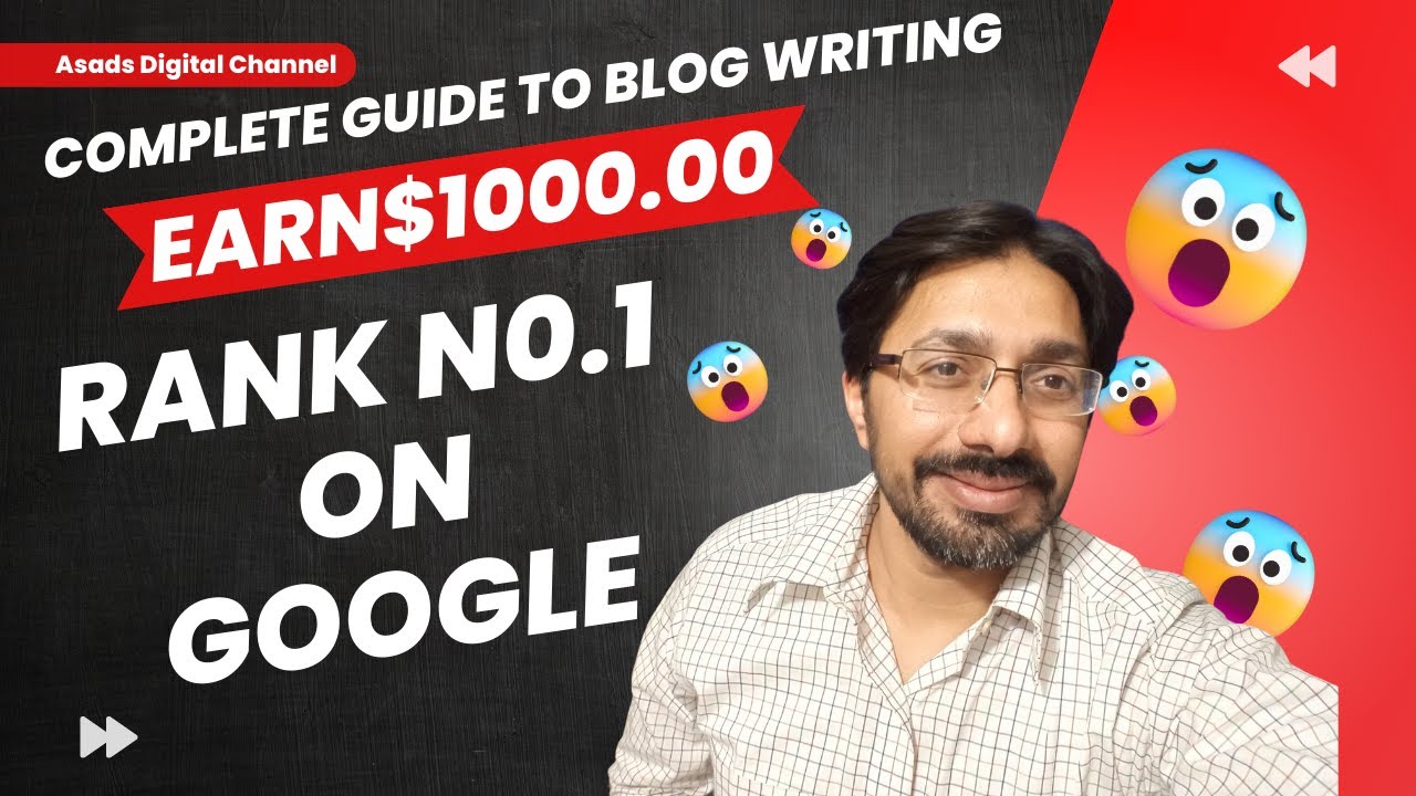 Rank No 1 on Google|Complete Guide to Blog Writing - YouTube