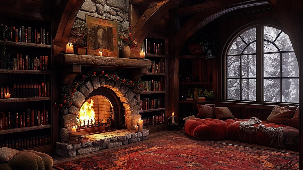 Fireplace Sounds For Sleep | Enjoy Deep Sleep with the Crackling Sounds ...