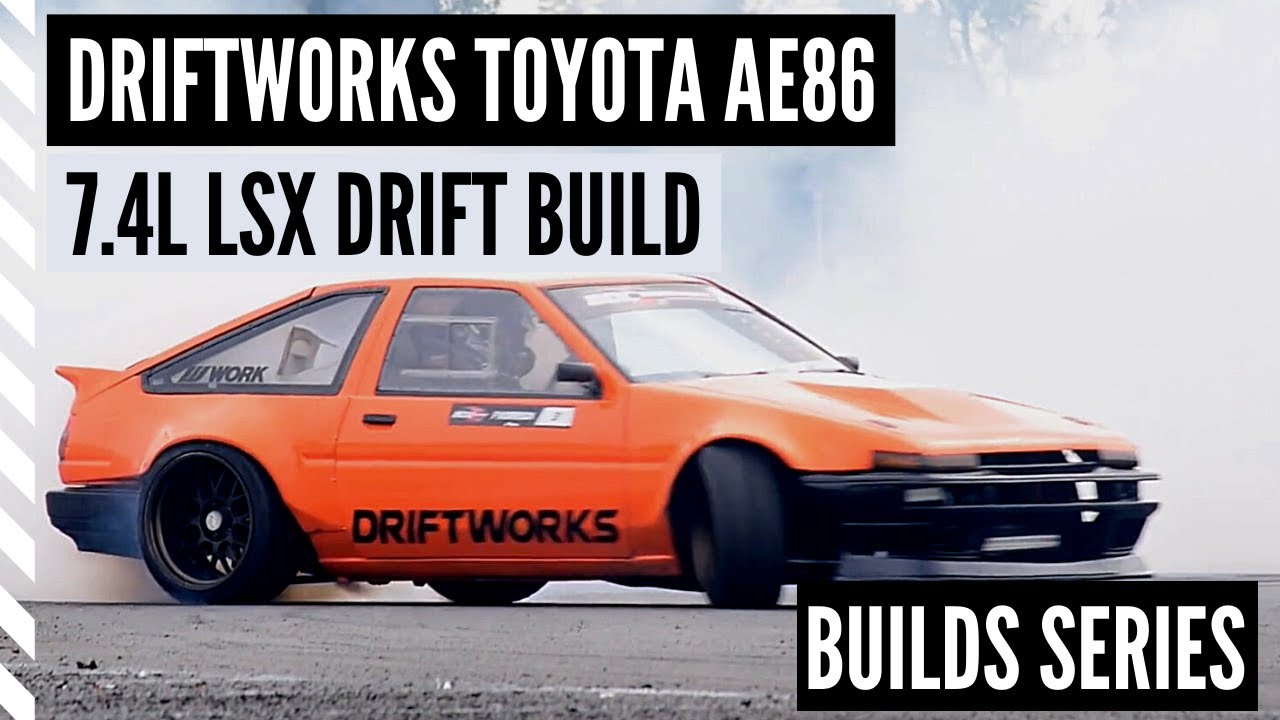 DriftWorks Toyota AE86 7.4L LSX (Builds Series) - YouTube
