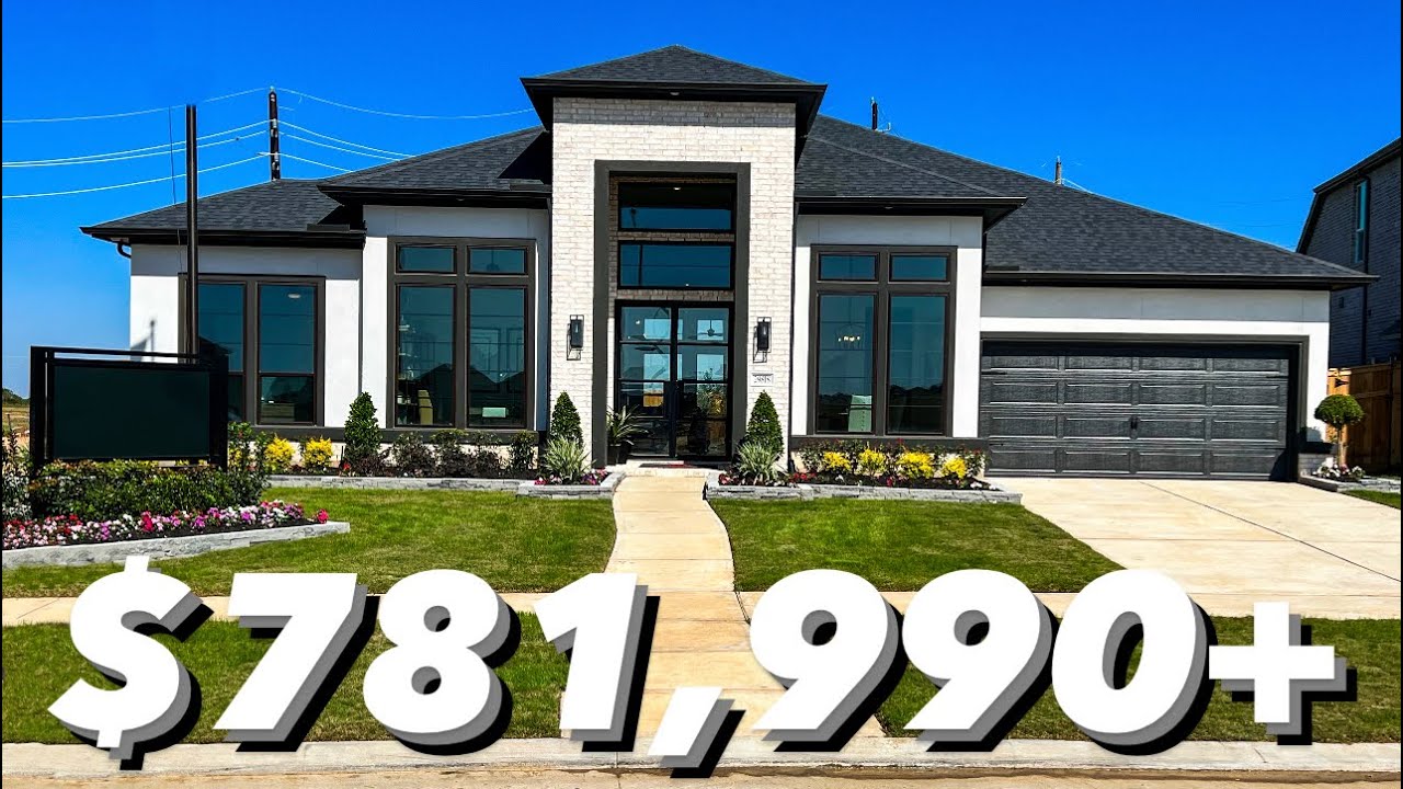 INSIDE A MODERN ONE STORY HOME IN FULSHEAR,TX📍 | 4 BEDS | 3.5 BATHS | 3 ...