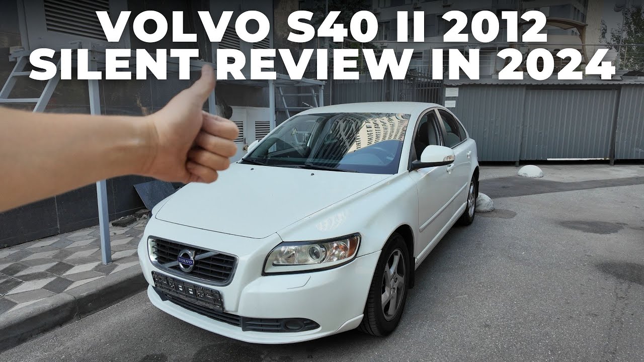 Volvo S40 II 2012 - Silent Car Review - YouTube