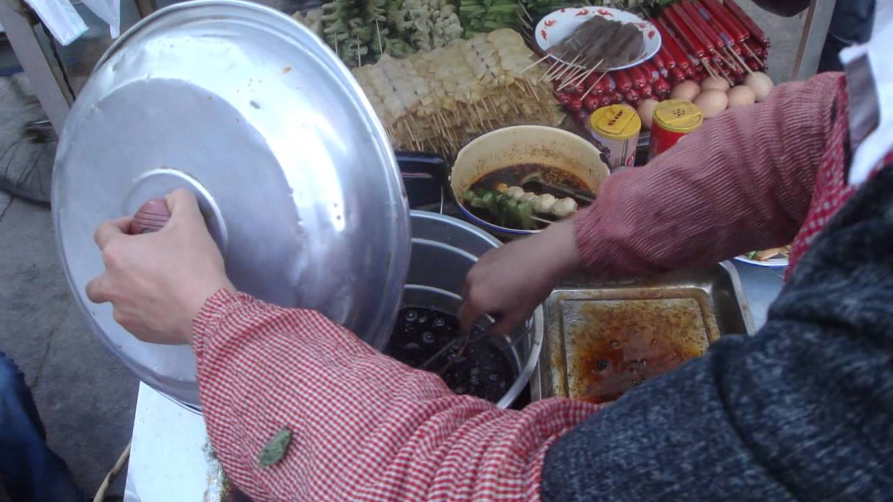 Street Food in Lhasa city, Tibet China - YouTube