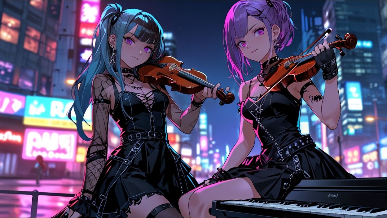 Future Dystopia : electronic metal, electronic, violin, rock, piano ...