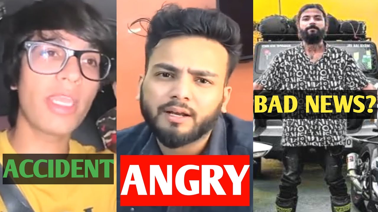 Sourav joshi Mistake Accident! Elvish yadav So Angry on Subscribers! Uk 07 Rider bad news? - YouTube