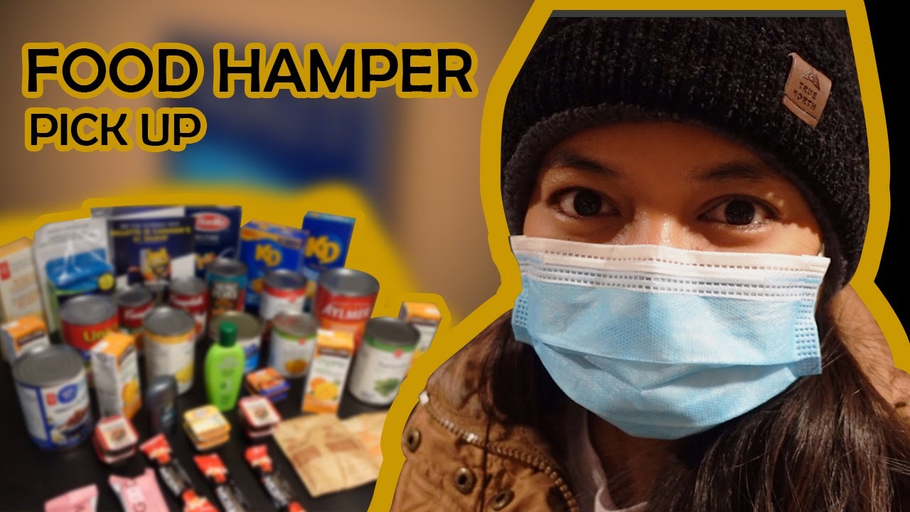 Getting the food hamper at NAIT | free food for international students ...