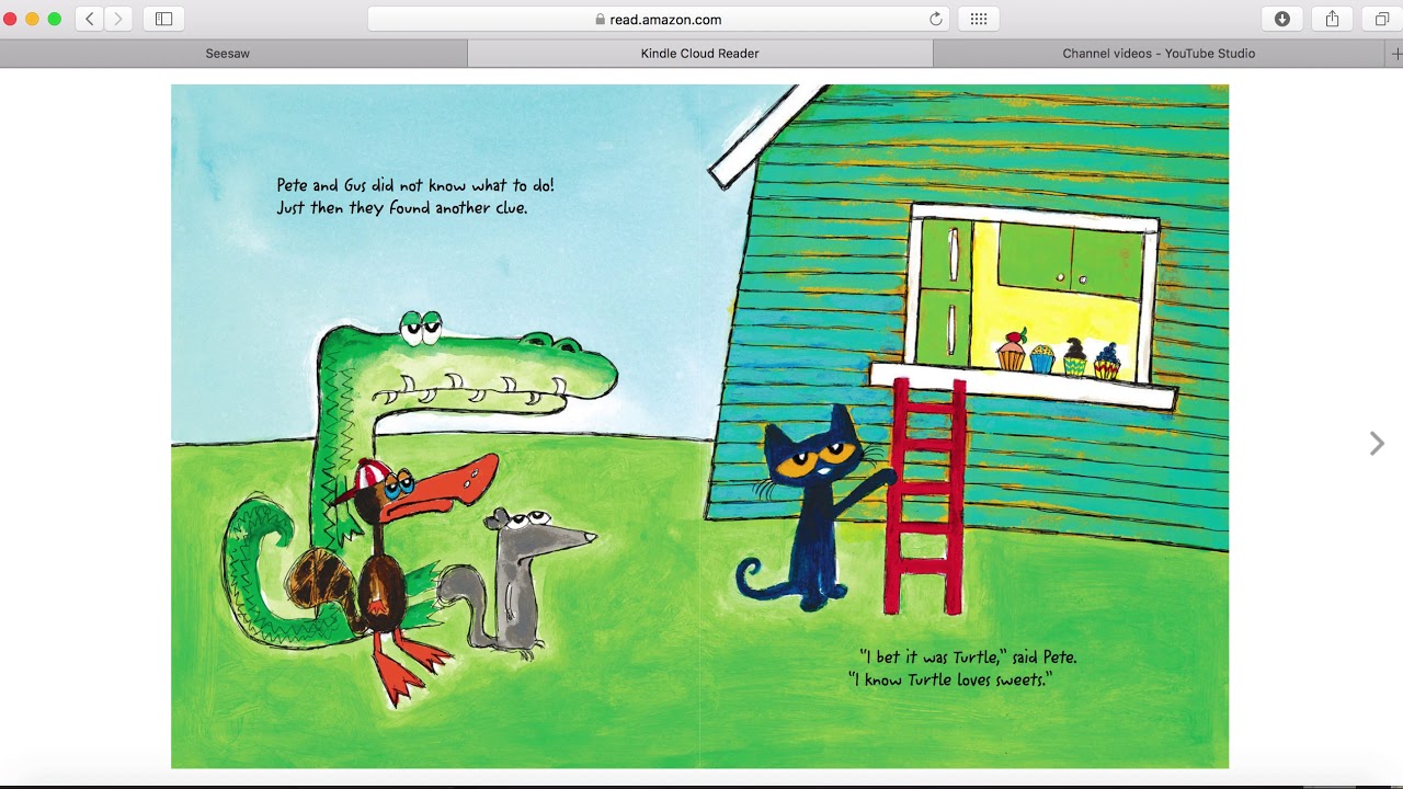 Pete the Cat and the Missing Cupcakes Read Aloud - YouTube