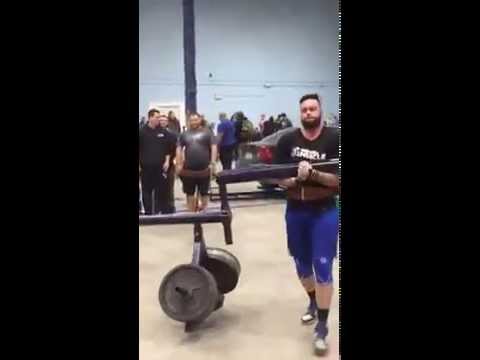 House Of Muscle - Strongman Nick Conan's Wheel - YouTube