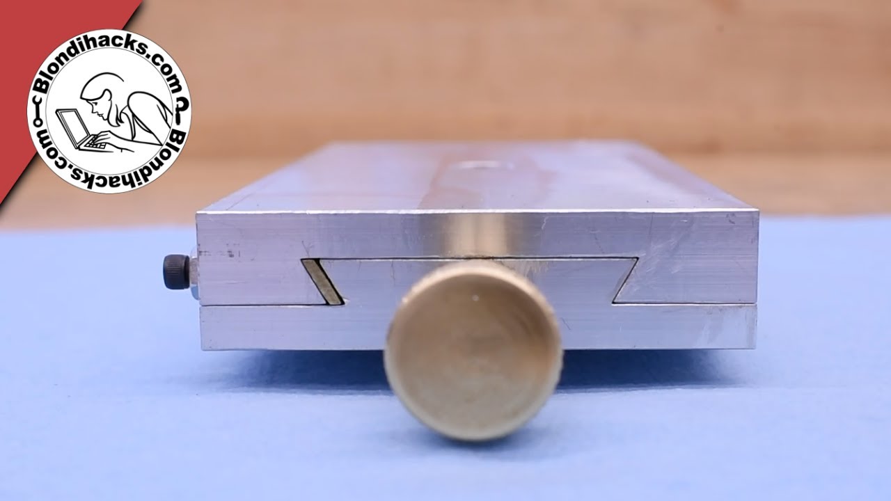 Making a Dovetail Slide (Also a Belt Sander Fixture) - YouTube