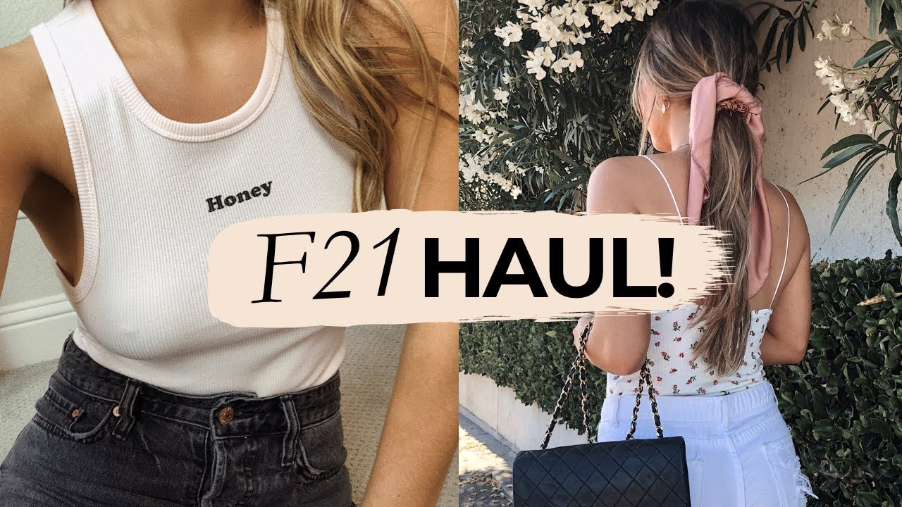 FOREVER 21 TRY-ON HAUL 2018! JULIA HAVENS - YouTube