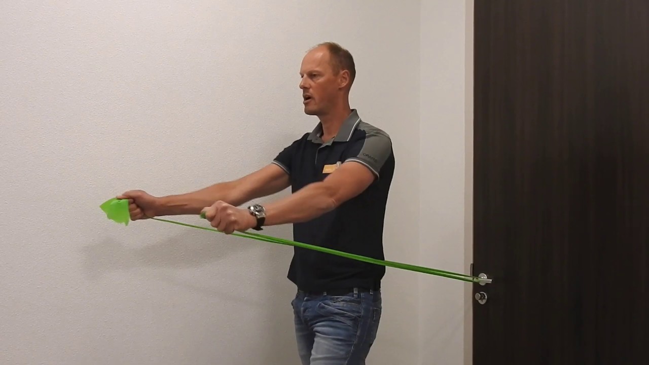 Schouder oefening 3 - YouTube