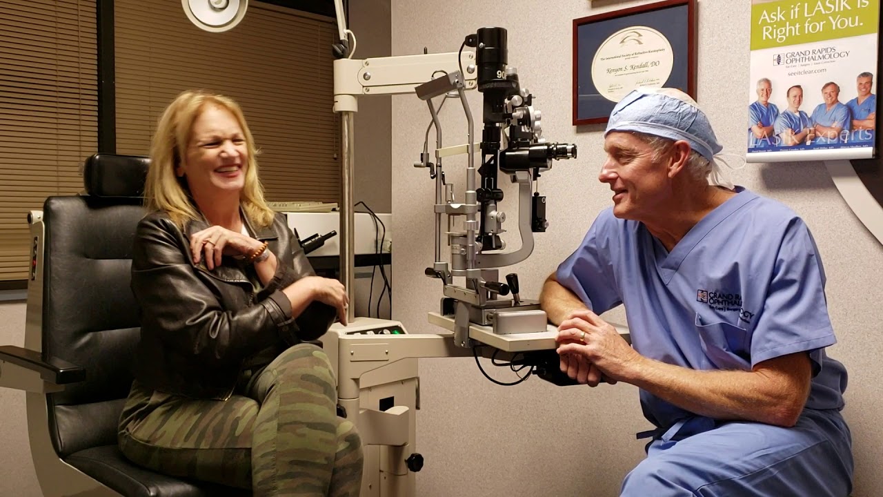 2nd Eye One Day Post-Surgery Michelle McKormick WLAV - YouTube