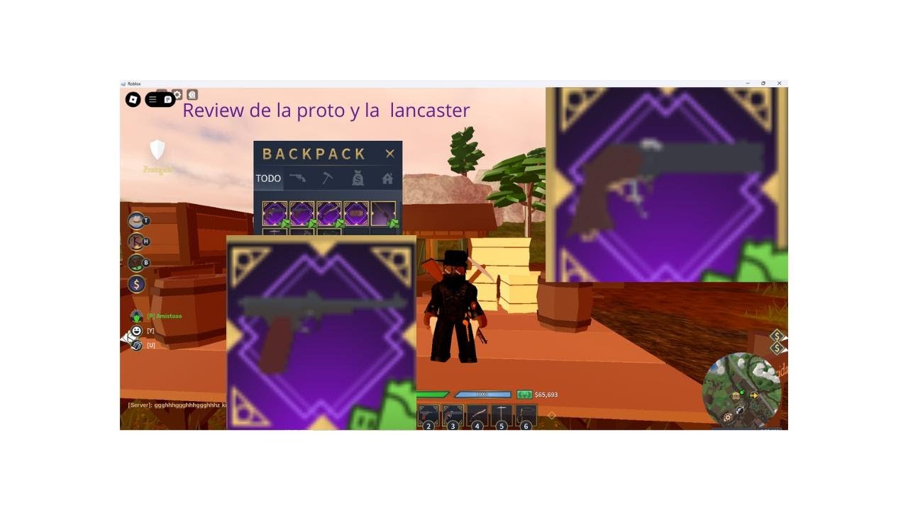 Review de la proto y lancaster the wild west - YouTube