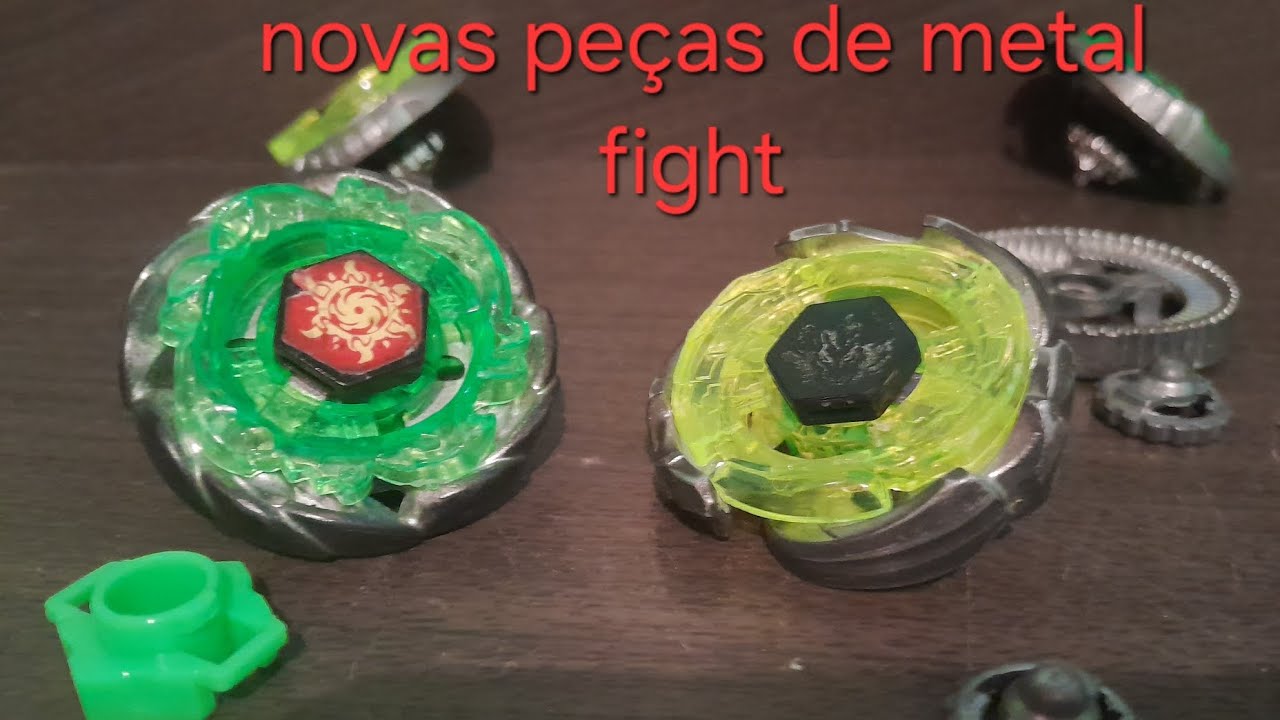 Novas peças de beyblade metal fight - YouTube