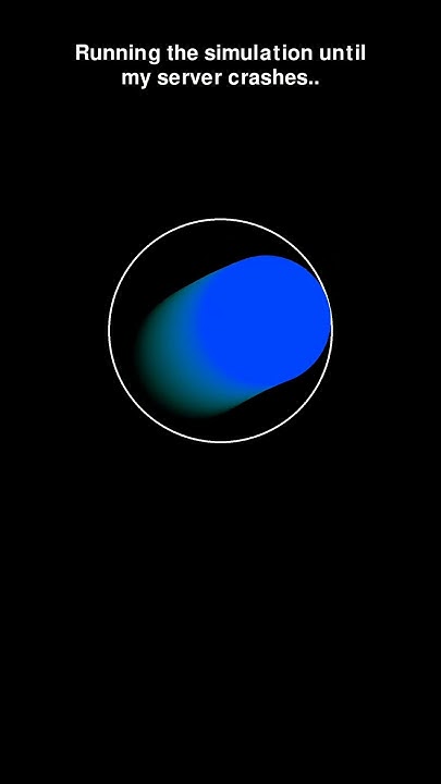 Ball bouncing simulation #adhd #music #code #space #python #physics # ...