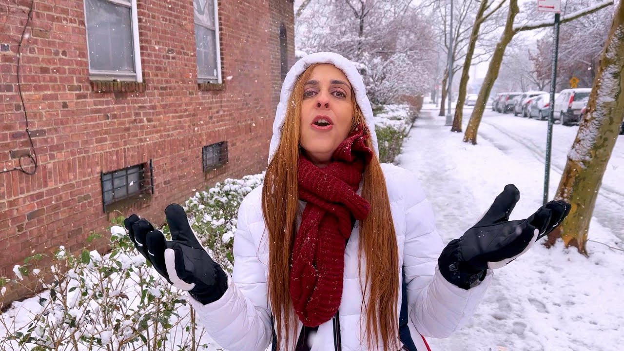 Así Viví La Tormenta De Nieve En New York | Vlog Jade Roman - YouTube