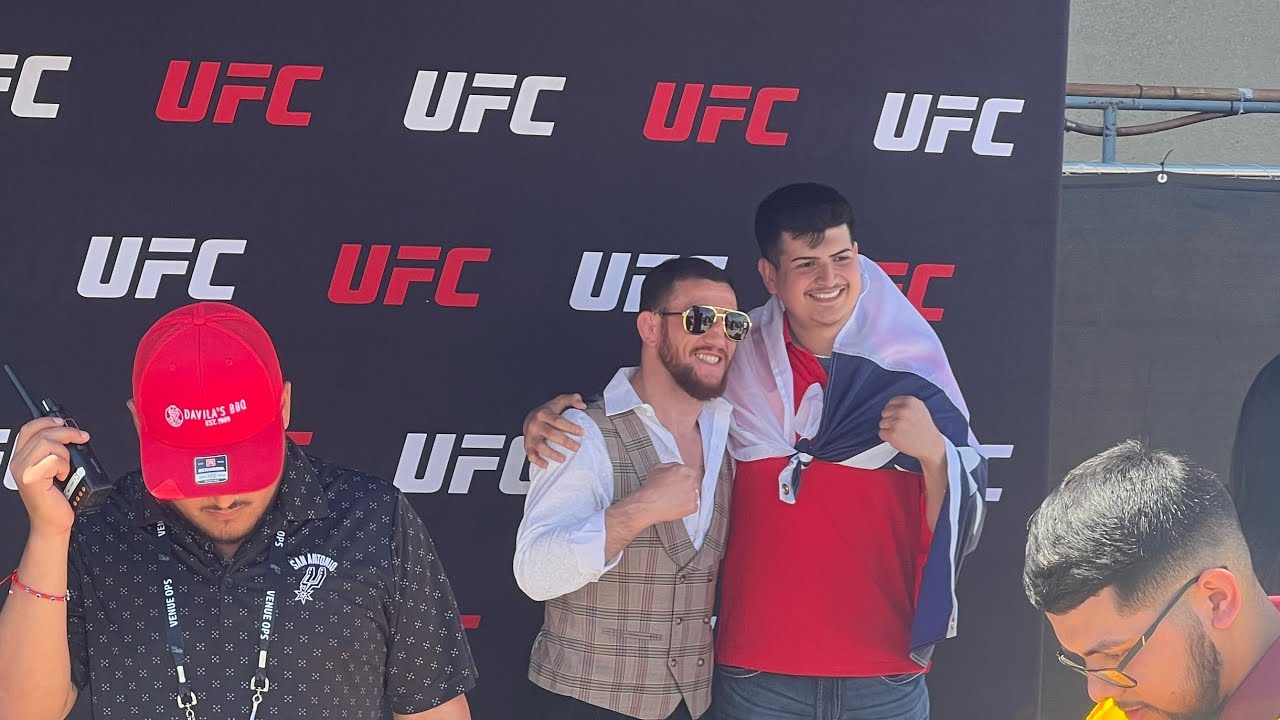 UFC San Antonio vlog with aljo and mehrab - YouTube