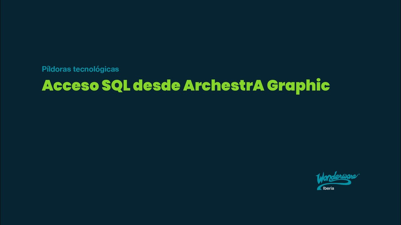 Acceso SQL desde ArchestrA Graphics - YouTube