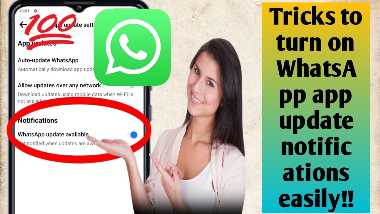 How To Turn On WhatsApp App Update Notification Easily!!(new update ...