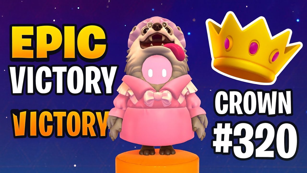 Epic Victory Fall Guys | Crown #320 - YouTube