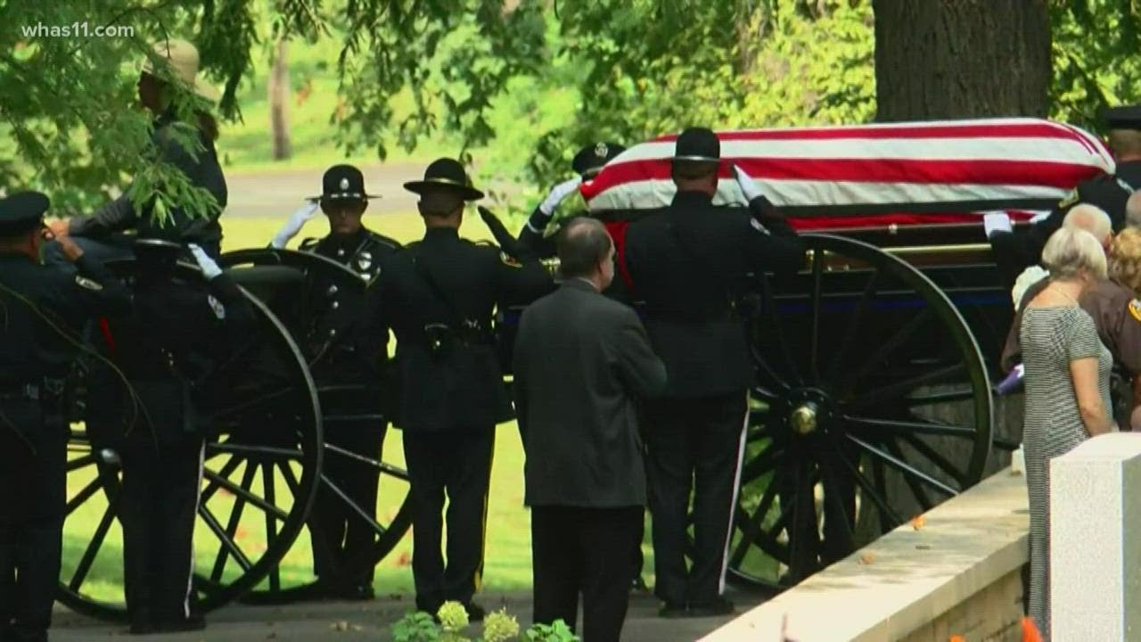 Fallen Deputy Brandon Shirley laid to rest in Cave Hill Cemetery - YouTube