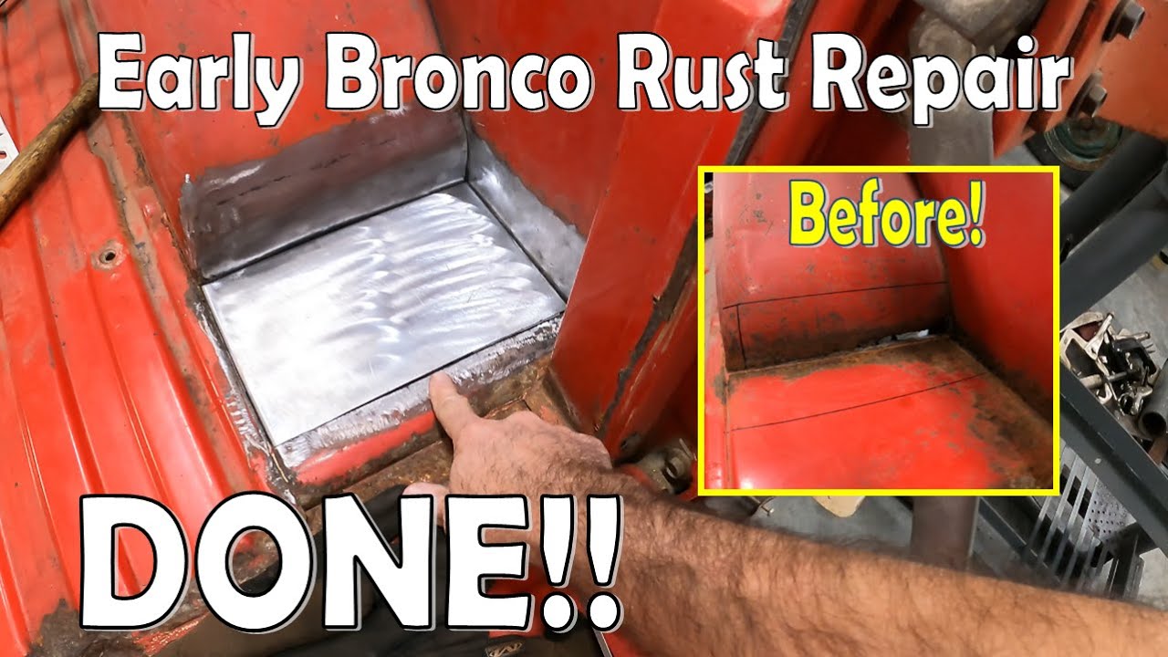 1974 Ford Bronco Rust Repair- DONE!! PLUS- 2025 Shop Goals! - YouTube
